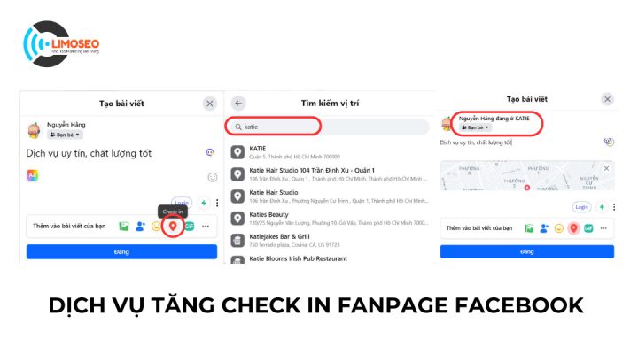 Tăng Lượt Check In Fanpage, Giá Tăng Lượt Check In Fanpage