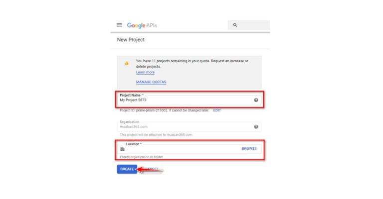 Cách lấy Google Map API key đơn giản và nhanh chóng
