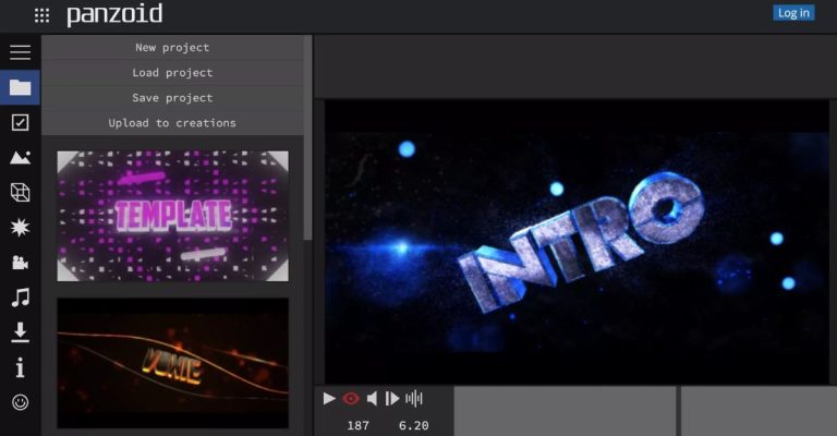 Tạo intro video với Panzoid đơn giản mà cực kỳ đẹp mắt