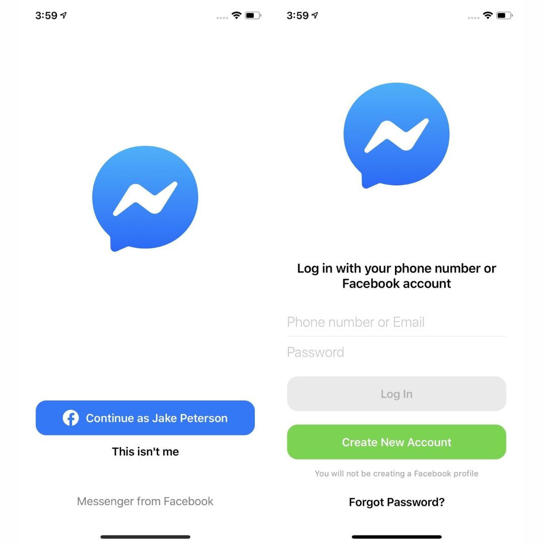 Hướng dẫn cách đăng nhập Messenger không cần Facebook, điều gì xảy ra ...