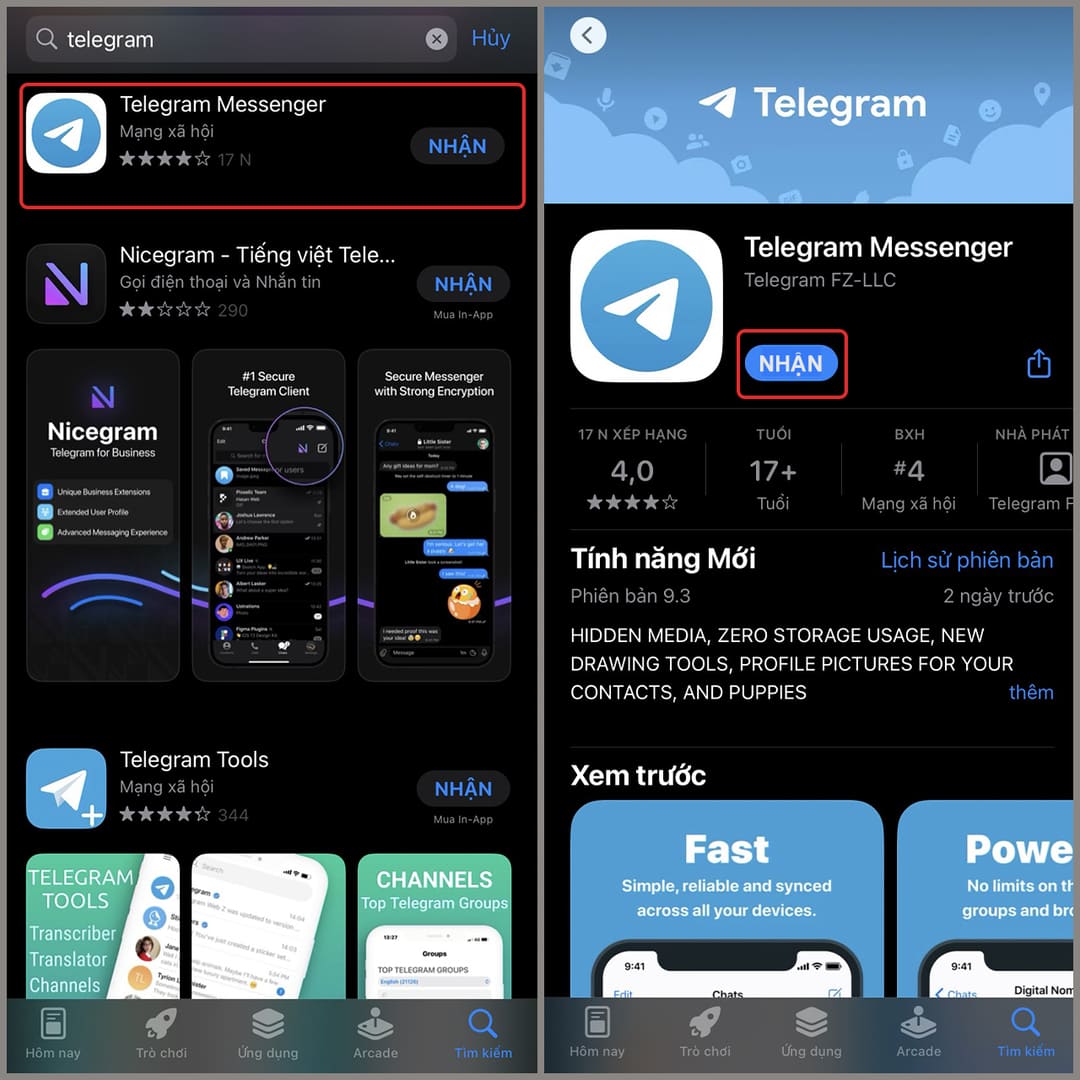 Cách tải ứng dụng Telegram cho iPhone, Android và máy tính chi tiết