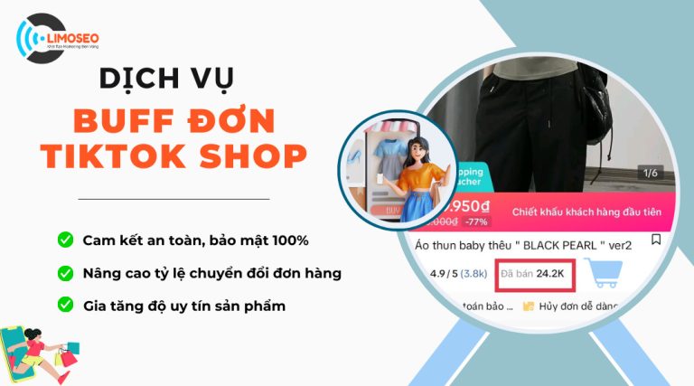 Dịch vụ buff đơn Tiktok Shop - Buff đơn ảo uy tín, an toàn